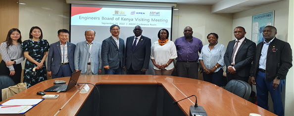 케냐 EBK ‘한국 엔지니어링 벤치마킹’ 한국기술사회 방문